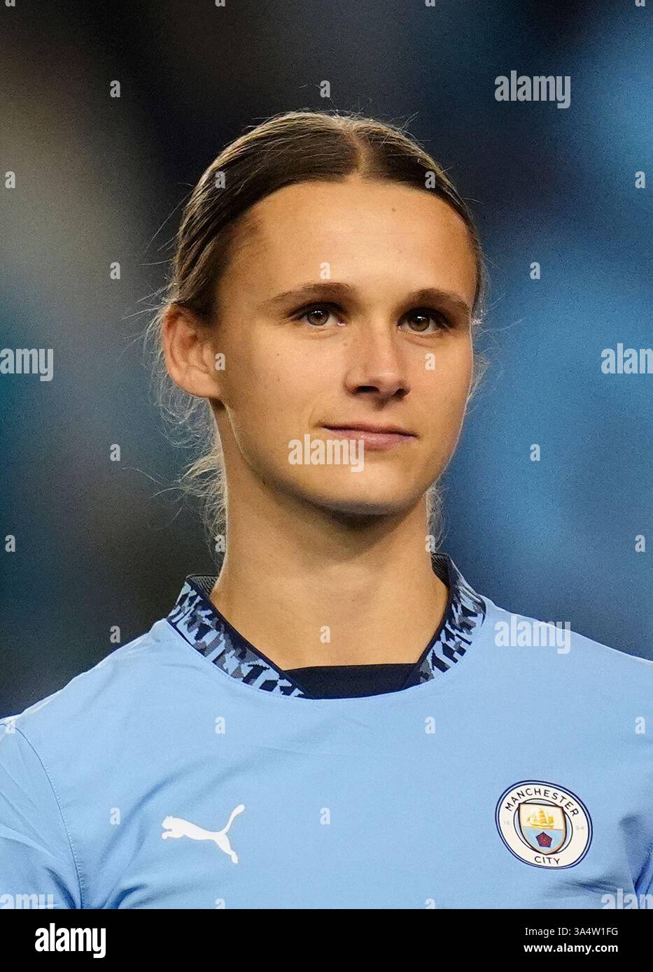Manchester City's Kerstin Casparij before the UEFA Women's Champions ...