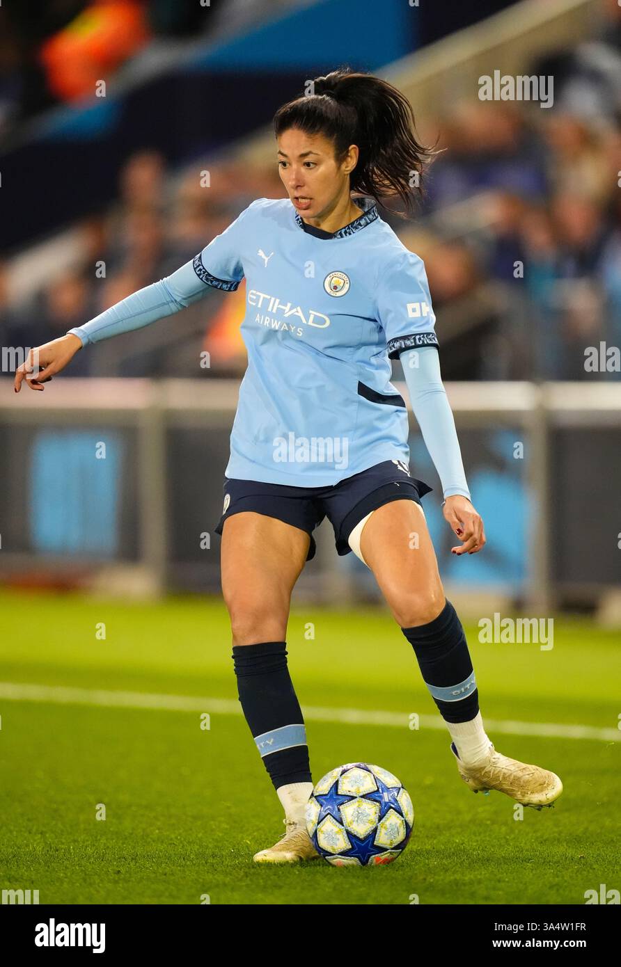 Manchester City's Leila Ouahabi during the UEFA Women's Champions ...