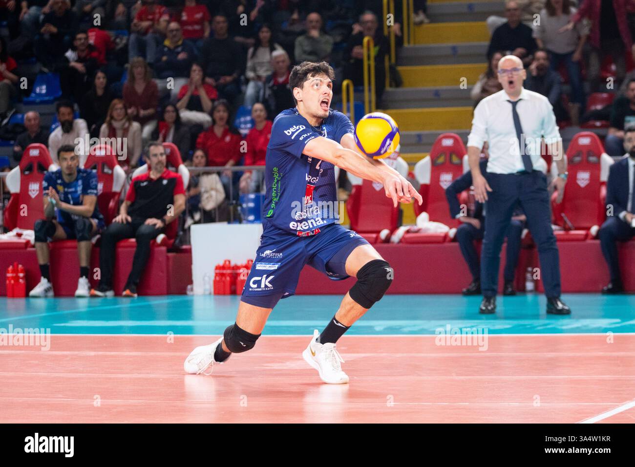 Civitanova Marche, Italy. 19th Mar, 2025. Mattia Bottolo, Cucine Lube ...