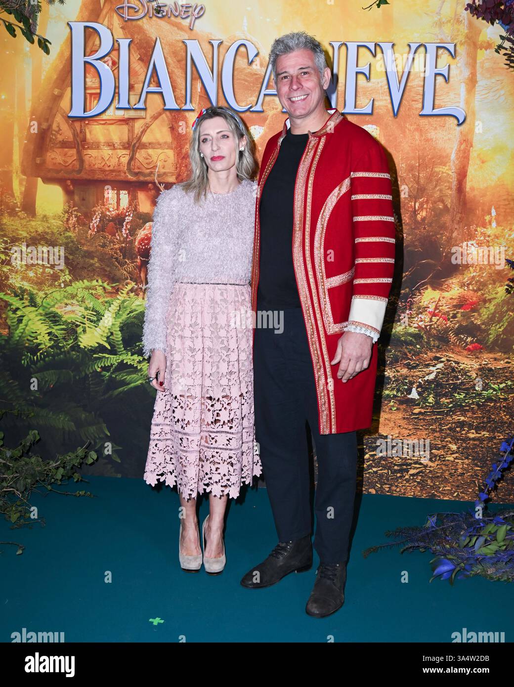 Milan, . 19th Mar, 2025. Milan, Photocall for the premiere of the ...