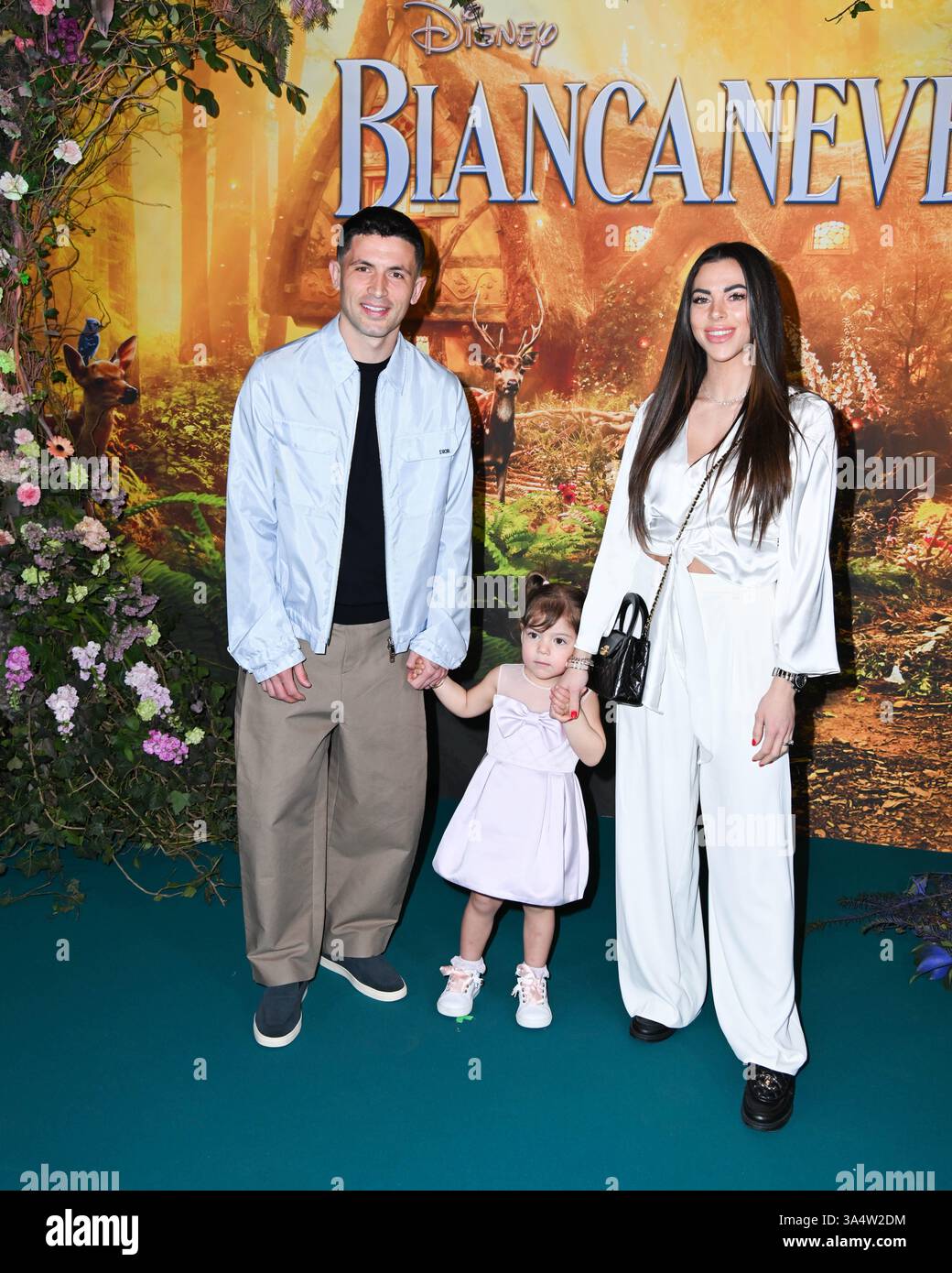 Milan, Photocall for the premiere of the Disney film “Snow White” In ...