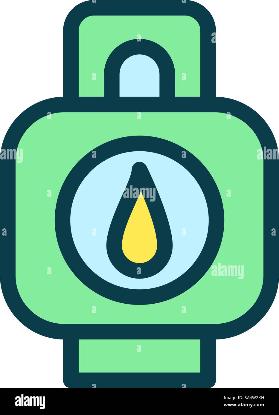 Flammable biogas Stock Vector Images - Alamy