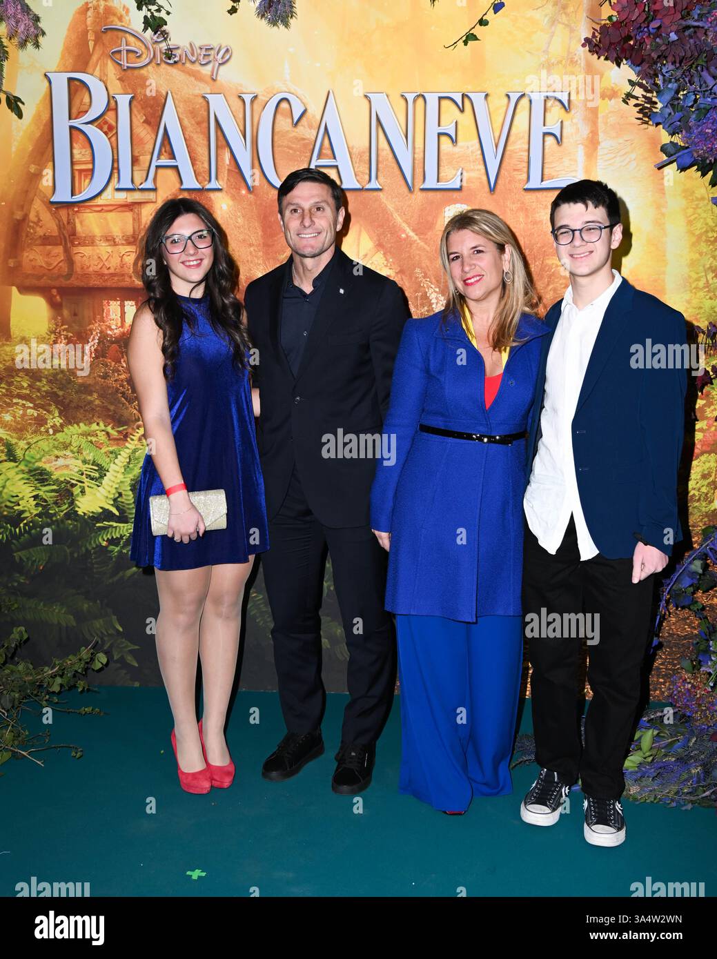 Milan, . 19th Mar, 2025. Milan, Photocall for the premiere of the ...