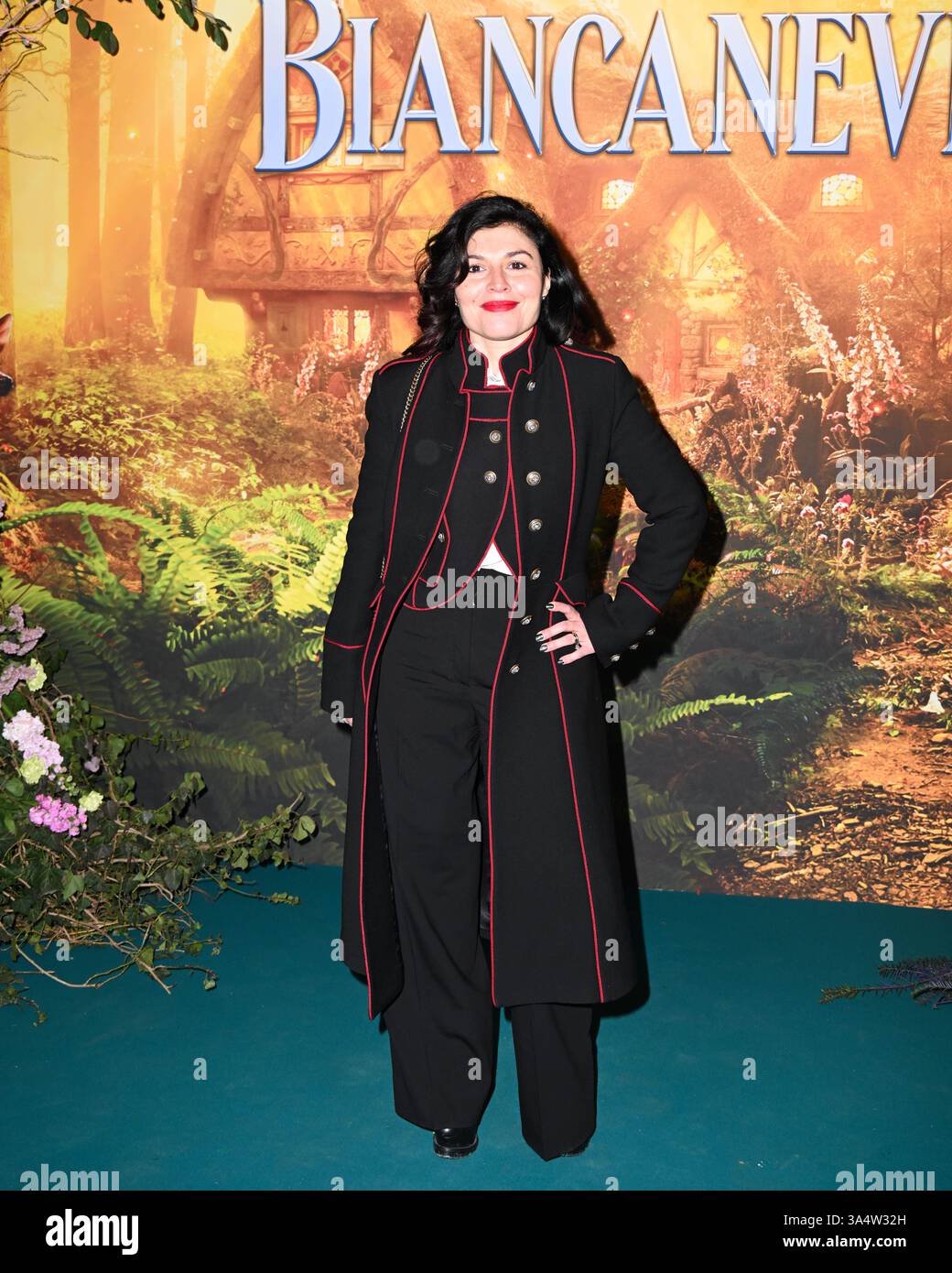 Milan, . 19th Mar, 2025. Milan, Photocall for the premiere of the ...