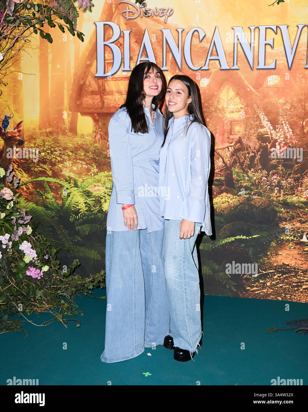 Milan, . 19th Mar, 2025. Milan, Photocall for the premiere of the ...