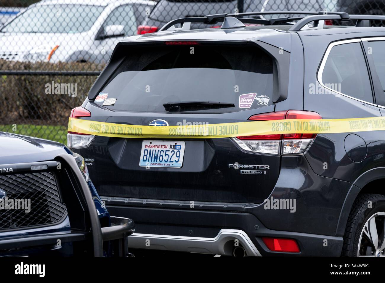 Seattle, USA. 19th Mar 2025. Just after noon a report of an officer ...