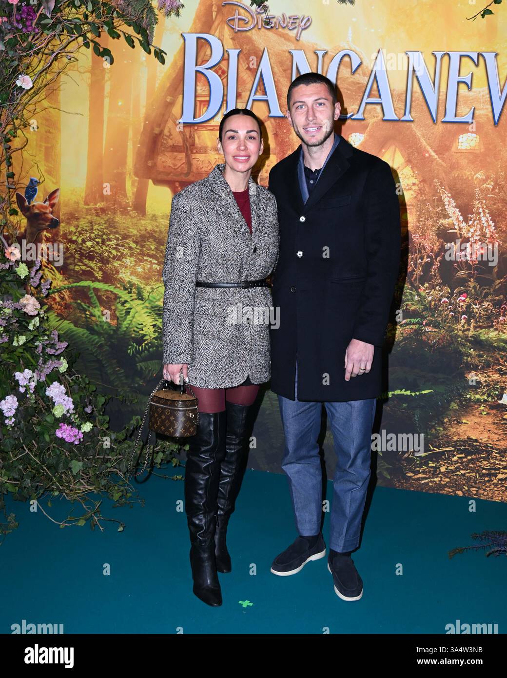 Milan, . 19th Mar, 2025. Milan, Photocall for the premiere of the ...