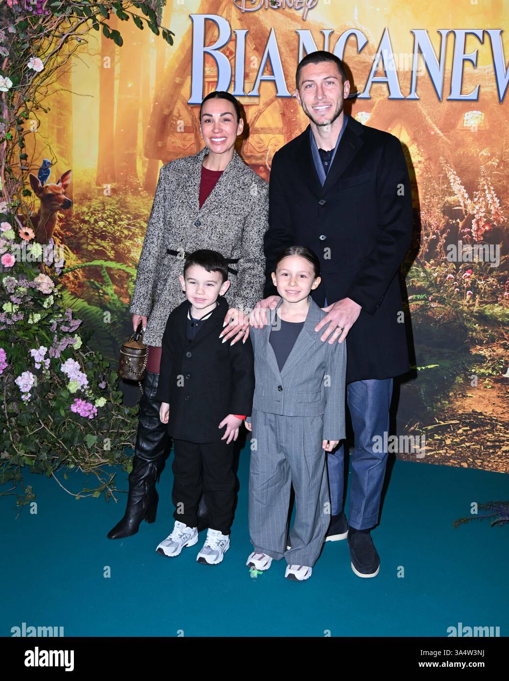Milan, . 19th Mar, 2025. Milan, Photocall for the premiere of the ...