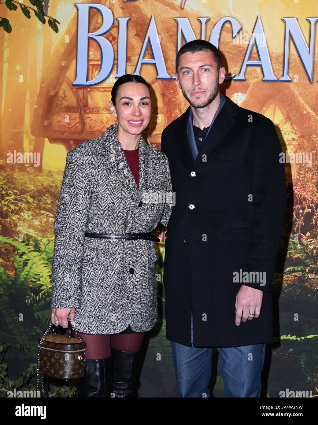 Milan, . 19th Mar, 2025. Milan, Photocall for the premiere of the ...