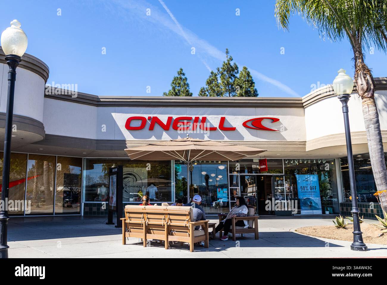 The Oneil Store at the Gilroy Premium Outlets in Gilroy California USA ...
