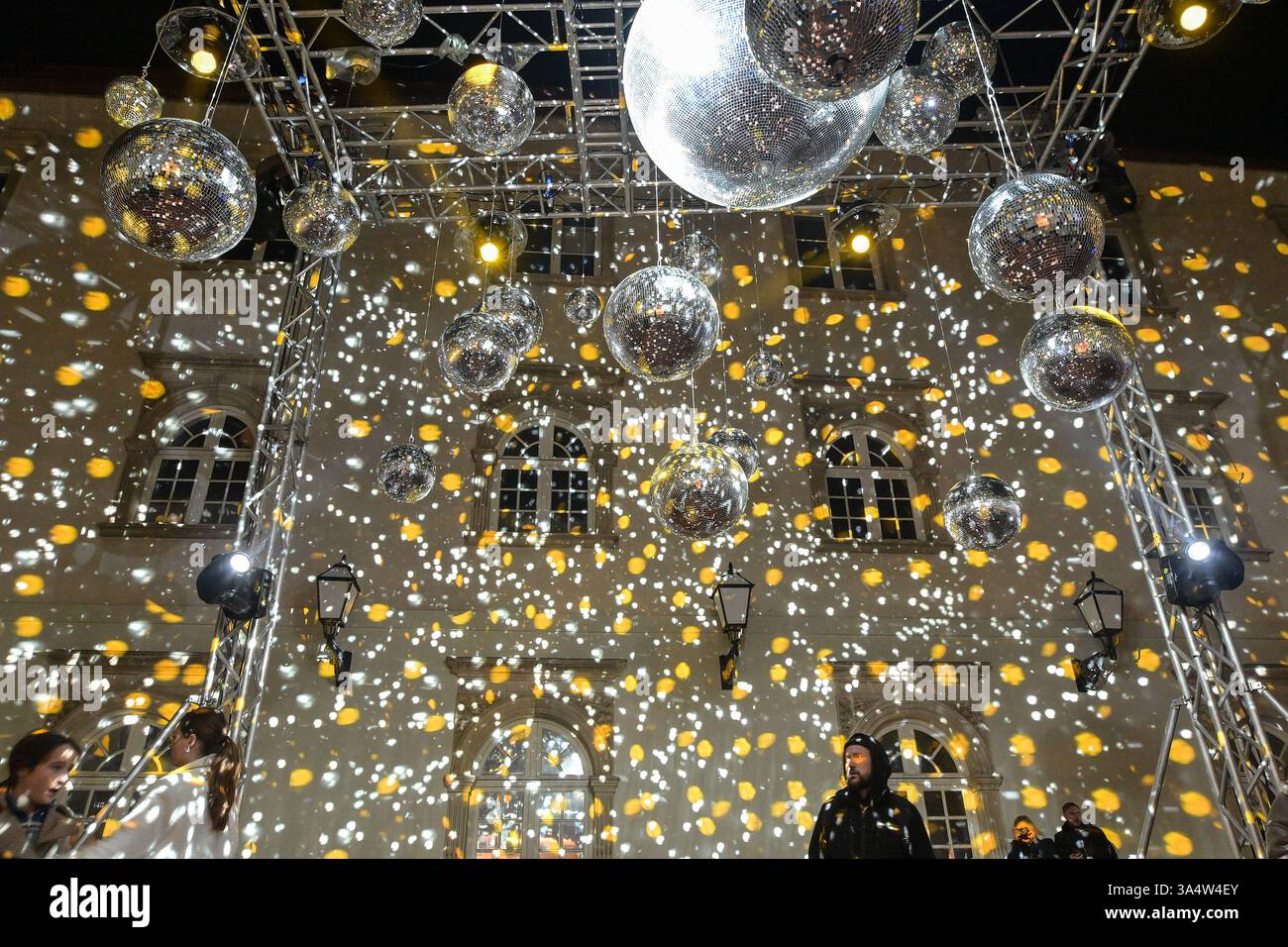 Zagreb, Croatia. 19th Mar, 2025. The atrium of Klovicevi Dvori, on ...