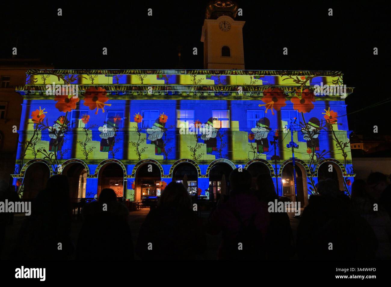 British artists Matt and Rob Vale from Illuminos transformed Dolac ...