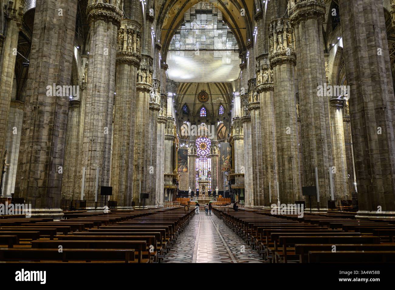 Inside the Duomo di Milano (Milan Cathedral) – Milan, Italy – 04 March ...