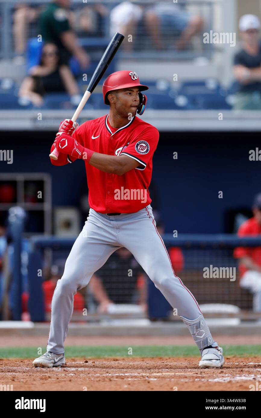 PORT CHARLOTTE, FL - MARCH 13: Washington Nationals outfielder Andrew ...