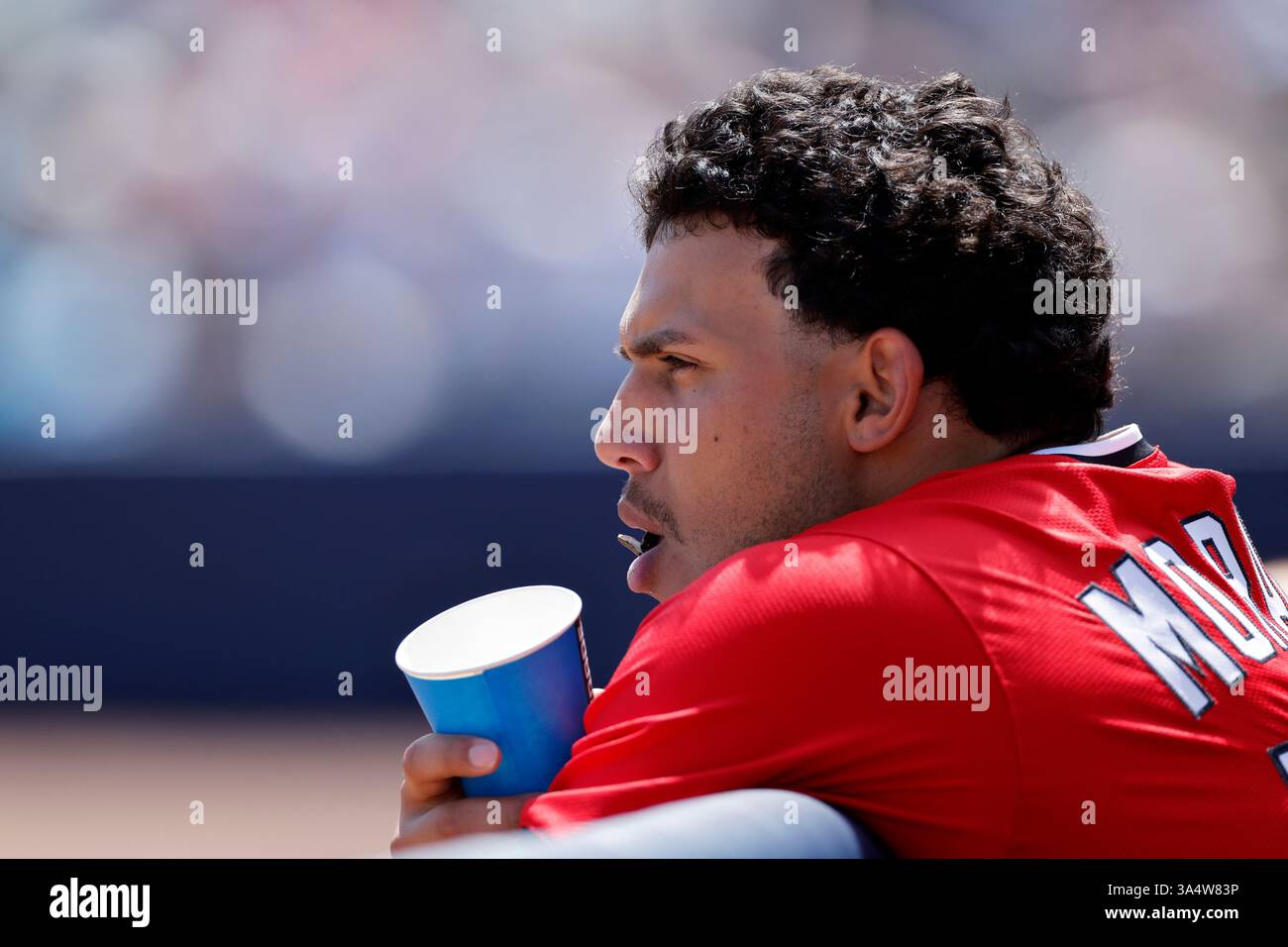PORT CHARLOTTE, FL - MARCH 13: Washington Nationals first baseman ...