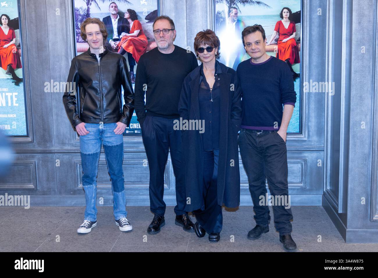 Valerio Mastandrea, Justin Alexander Korovkin, Lino Musella and Laura ...