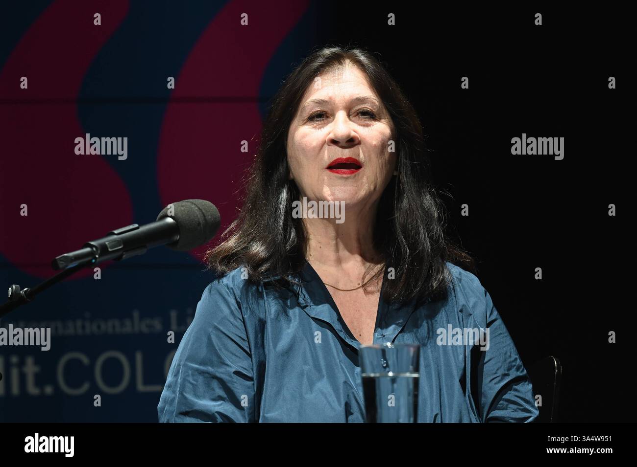 Schauspielerin Eva Mattes liest auf der Lit.Cologne, dem ...