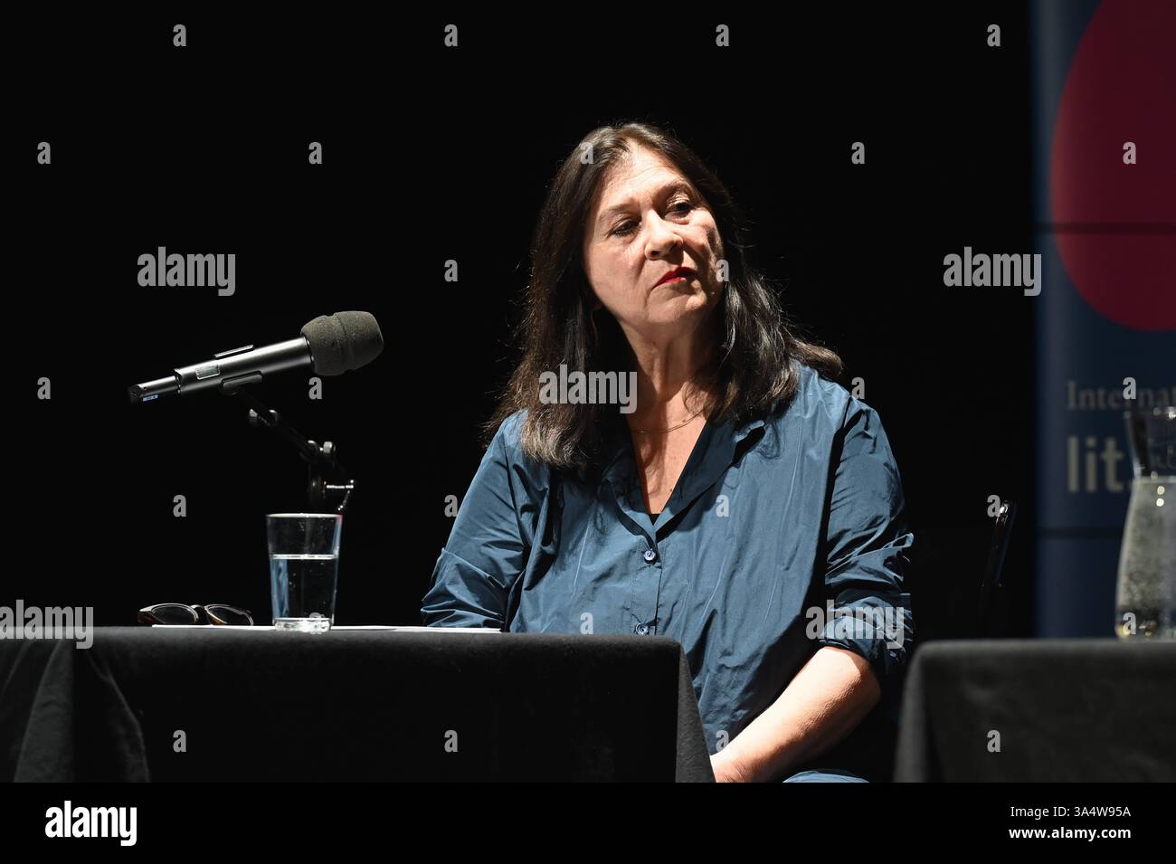 Schauspielerin Eva Mattes liest auf der Lit.Cologne, dem ...
