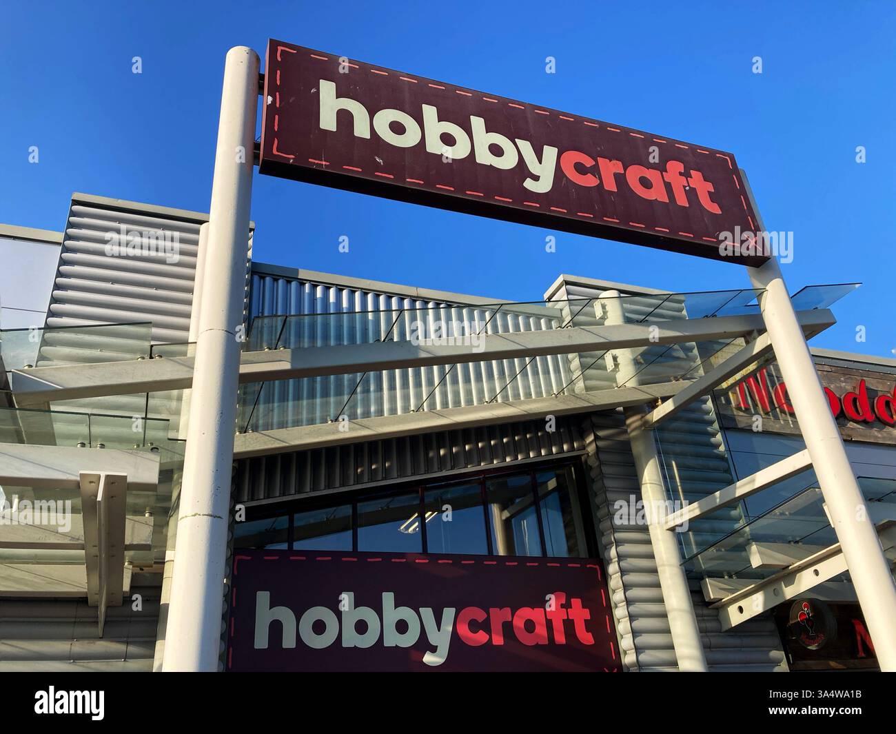 Hobbycraft store at retail park, UK Stock Photo - Alamy