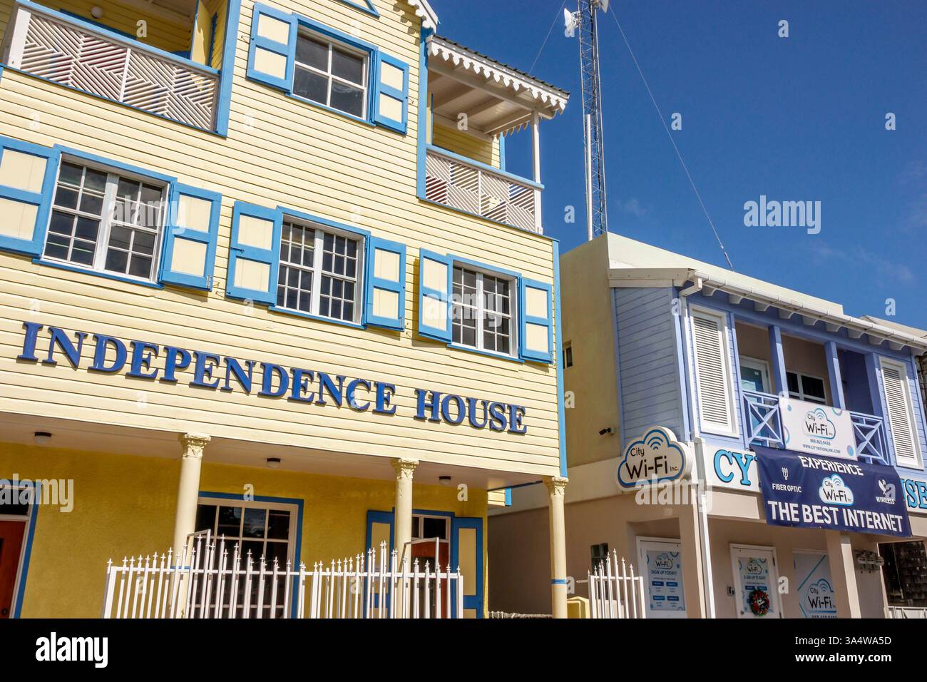 Basseterre Saint Kitts and Nevis,West Independence Square Street ...
