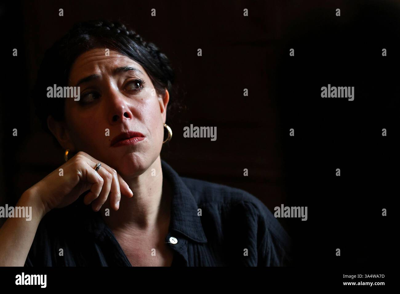 Rachel Chavkin tears up while speaking about her husband, Jake ...