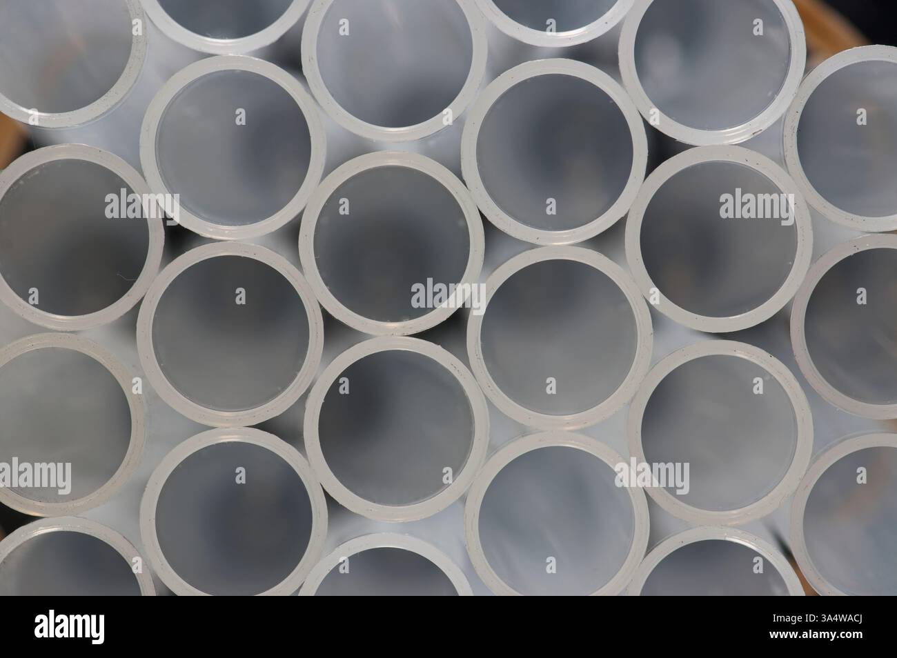 Open end of plastic test tubes Stock Photo - Alamy