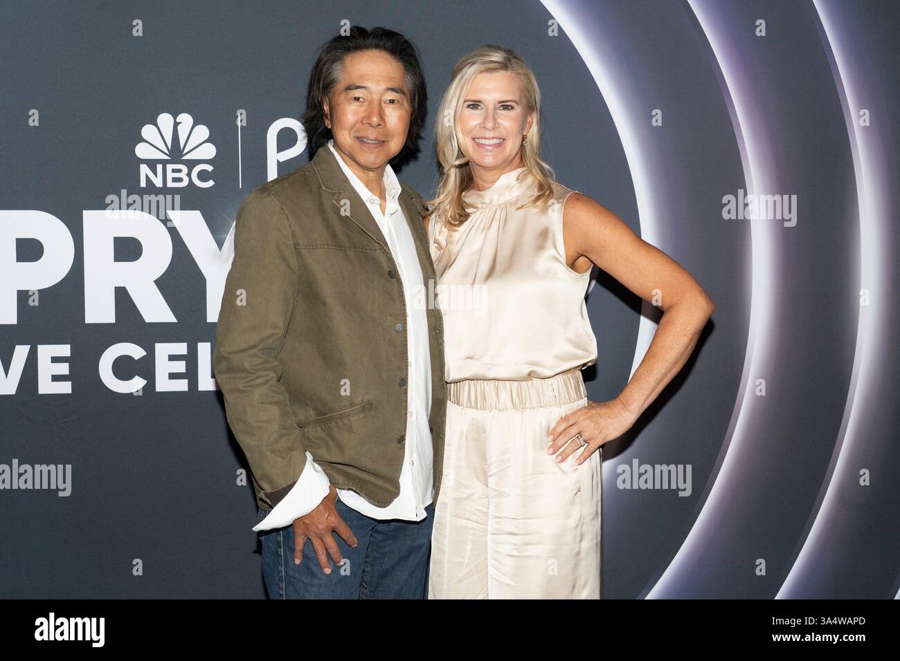 Henry Cho, left, and Amy Cho arrive at "Opry 100: A Live Celebration ...
