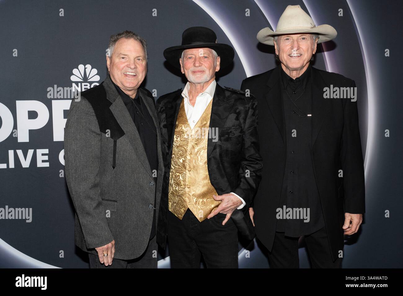 Steve Gatlin, from left, Larry Gatlin, and Rudy Gatlin of The Gatlin ...