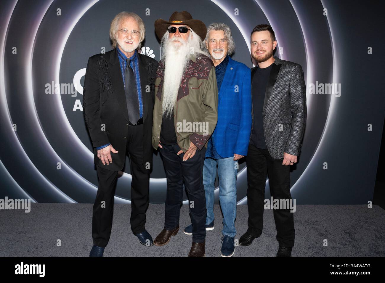 Duane Allen, from left, William Lee Golden, Richard Sterban, and Ben ...