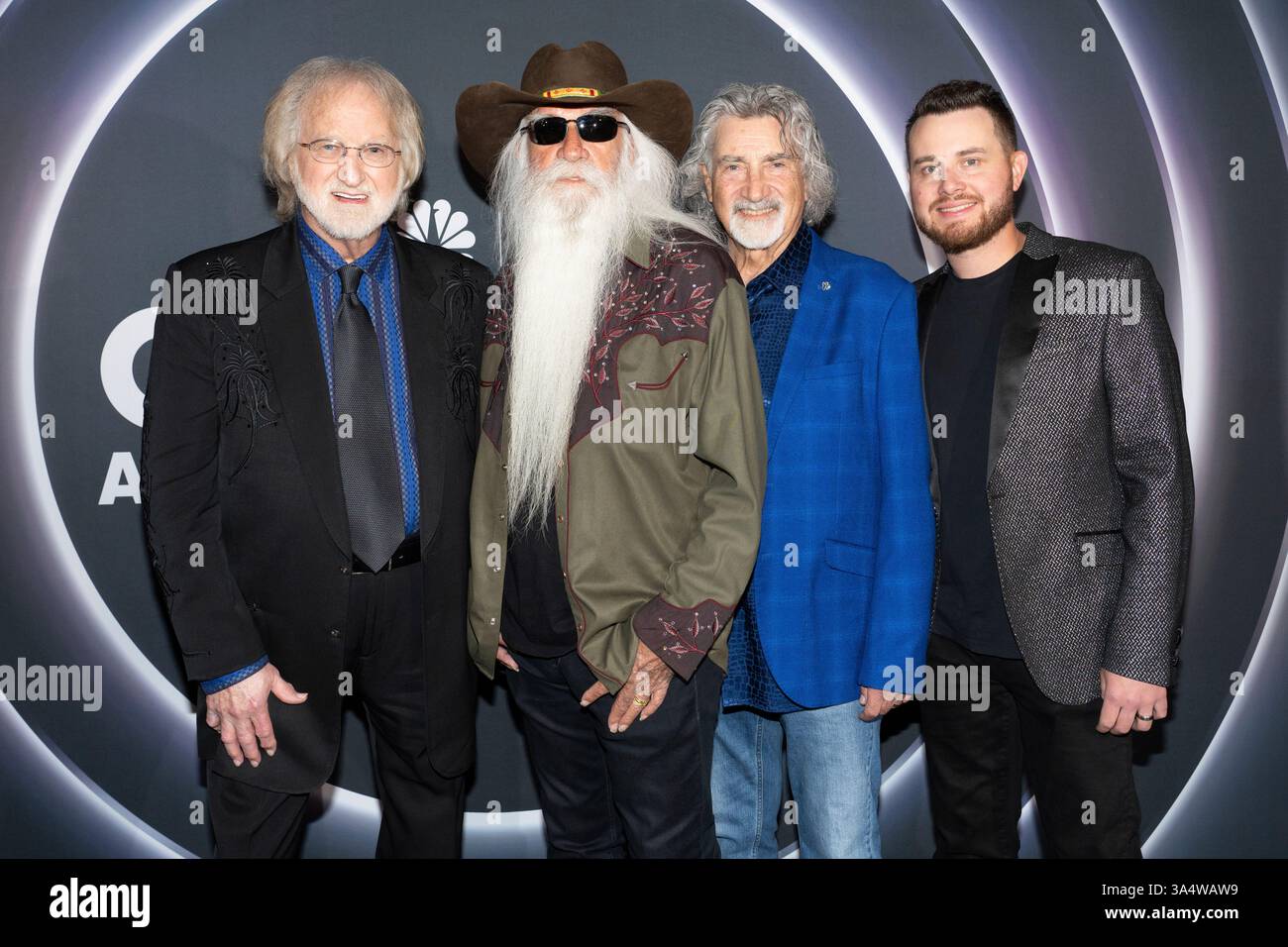 Duane Allen, from left, William Lee Golden, Richard Sterban, and Ben ...