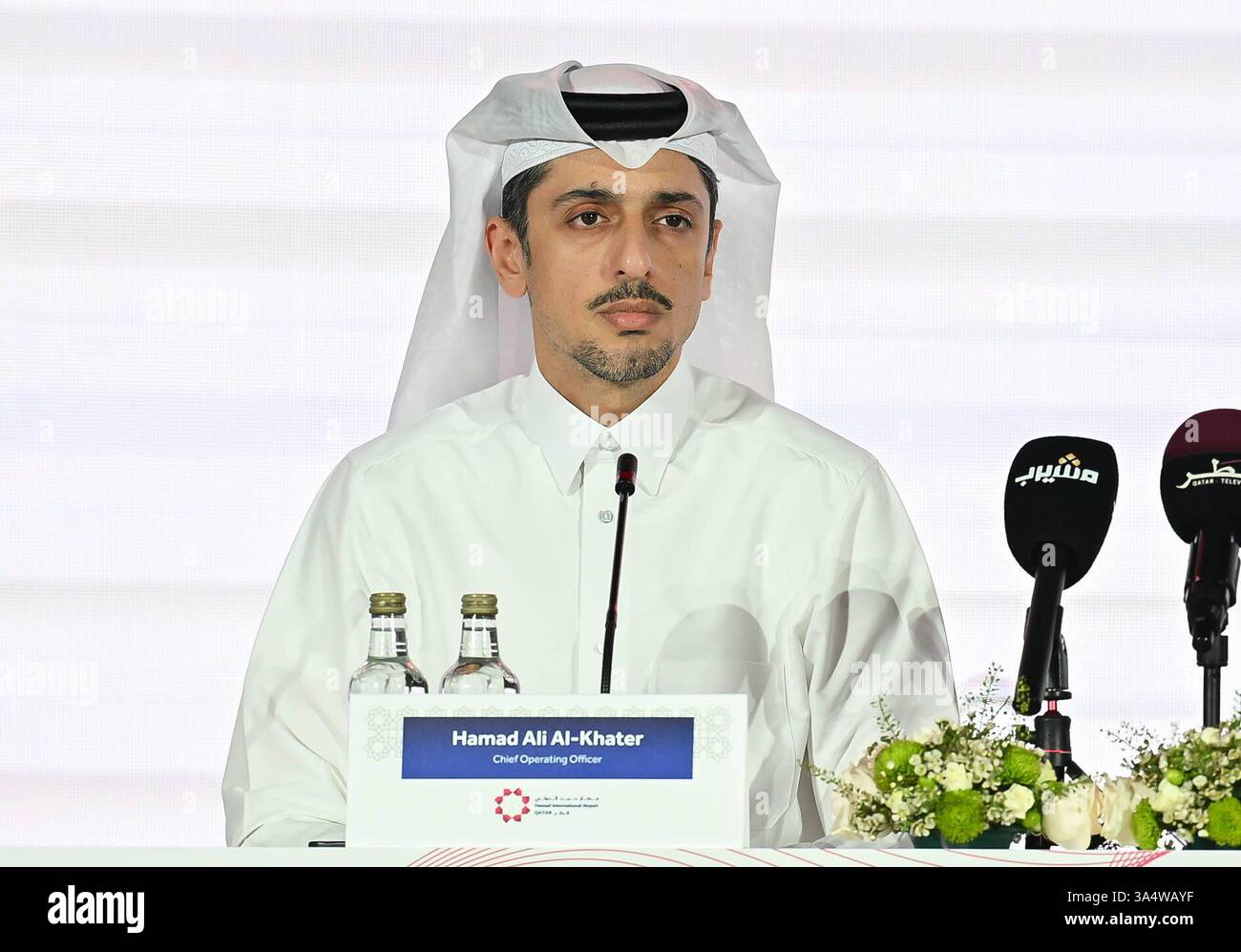 HAMAD INTERNATIONAL AIRPORT EXPANSION PROJECT COMPLETION IN DOHA Hamad Ali al-Khater, Hamad ...