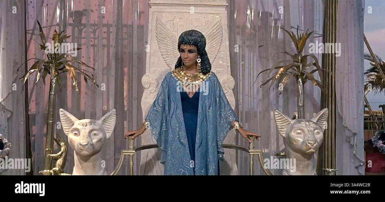 CLEOPATRA - FILM STILLS. 1963 . USA. HD Release. Elizabeth Taylor in ...