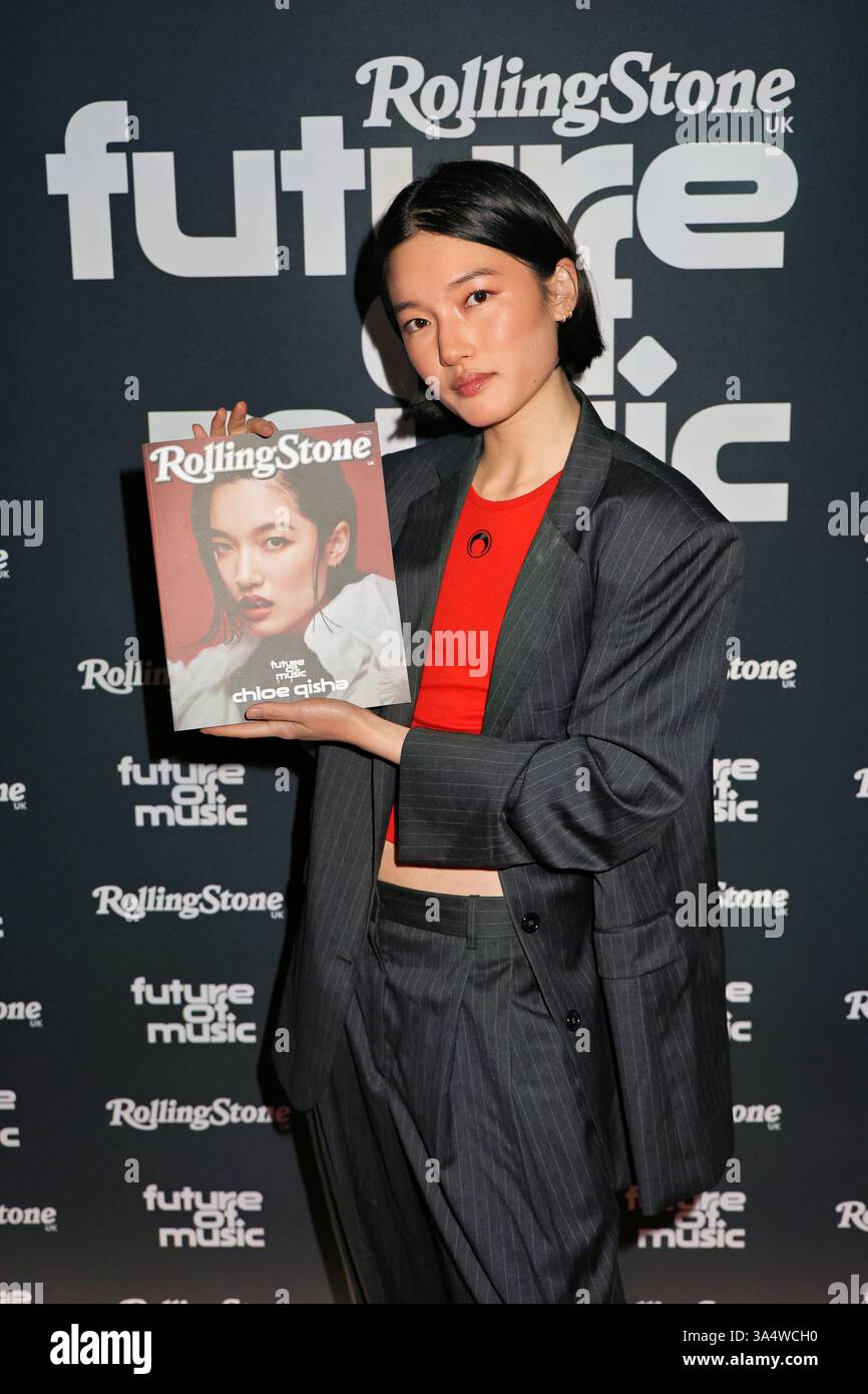 LONDON, UK. 19th Mar, 2025. Chloe Qisha attend Rolling Stone UK's 2025 ...