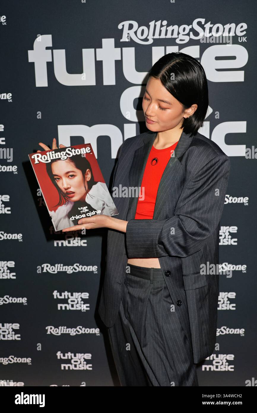LONDON, ENGLAND: 19th March 2025: Chloe Qisha attend Rolling Stone UK’s ...