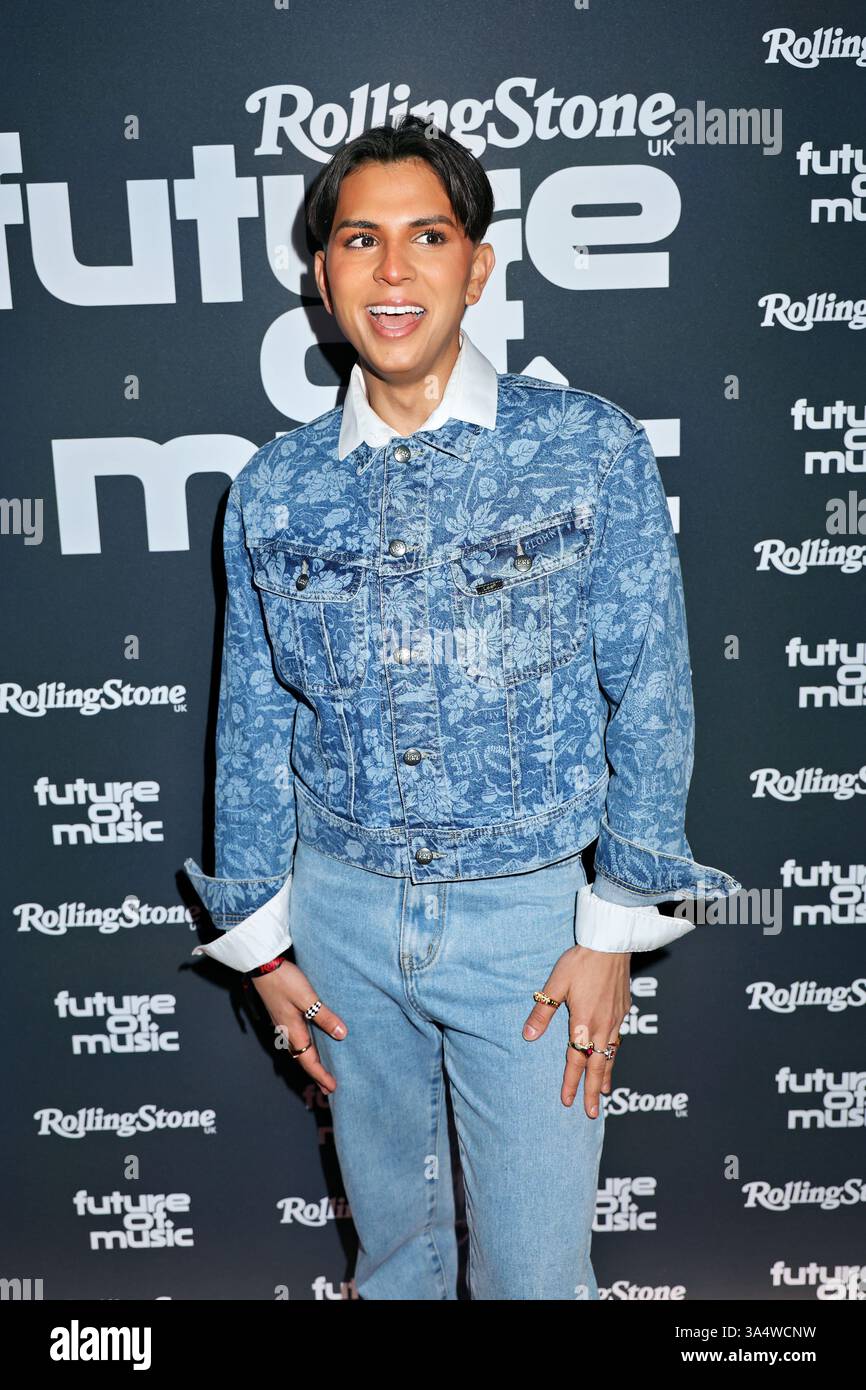 LONDON, UK. 19th Mar, 2025. Jason Patel attend Rolling Stone UK's 2025 ...