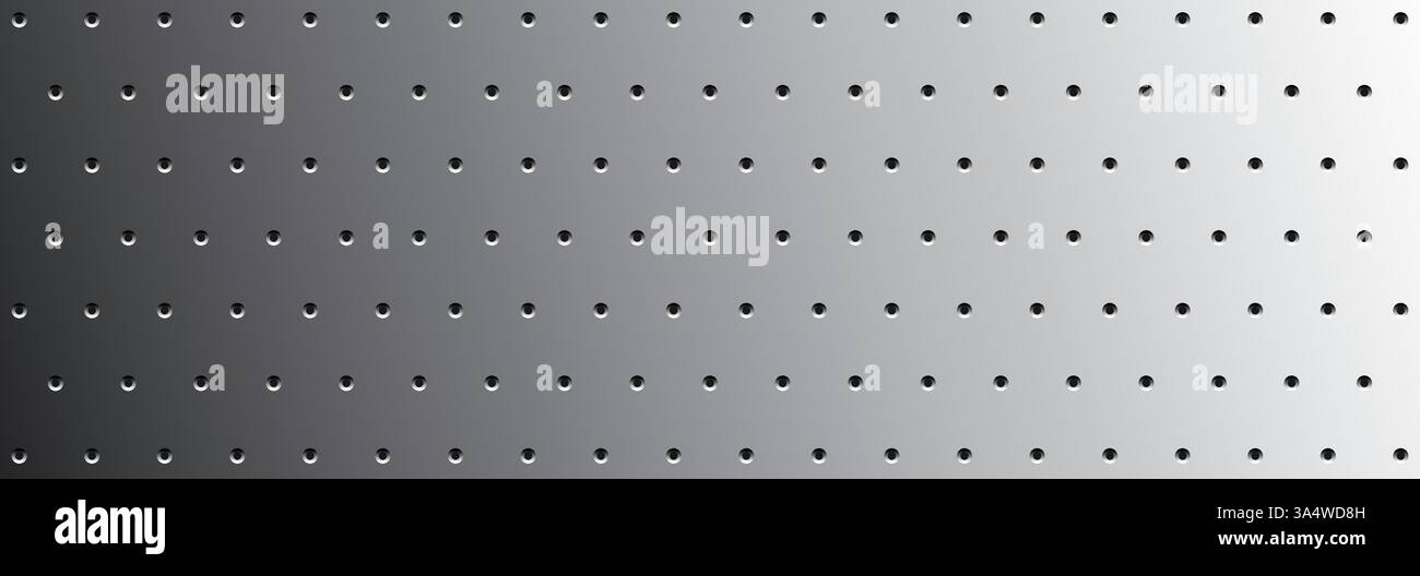 Metallic Perforated Steel web banner Stock Vector Image & Art - Alamy