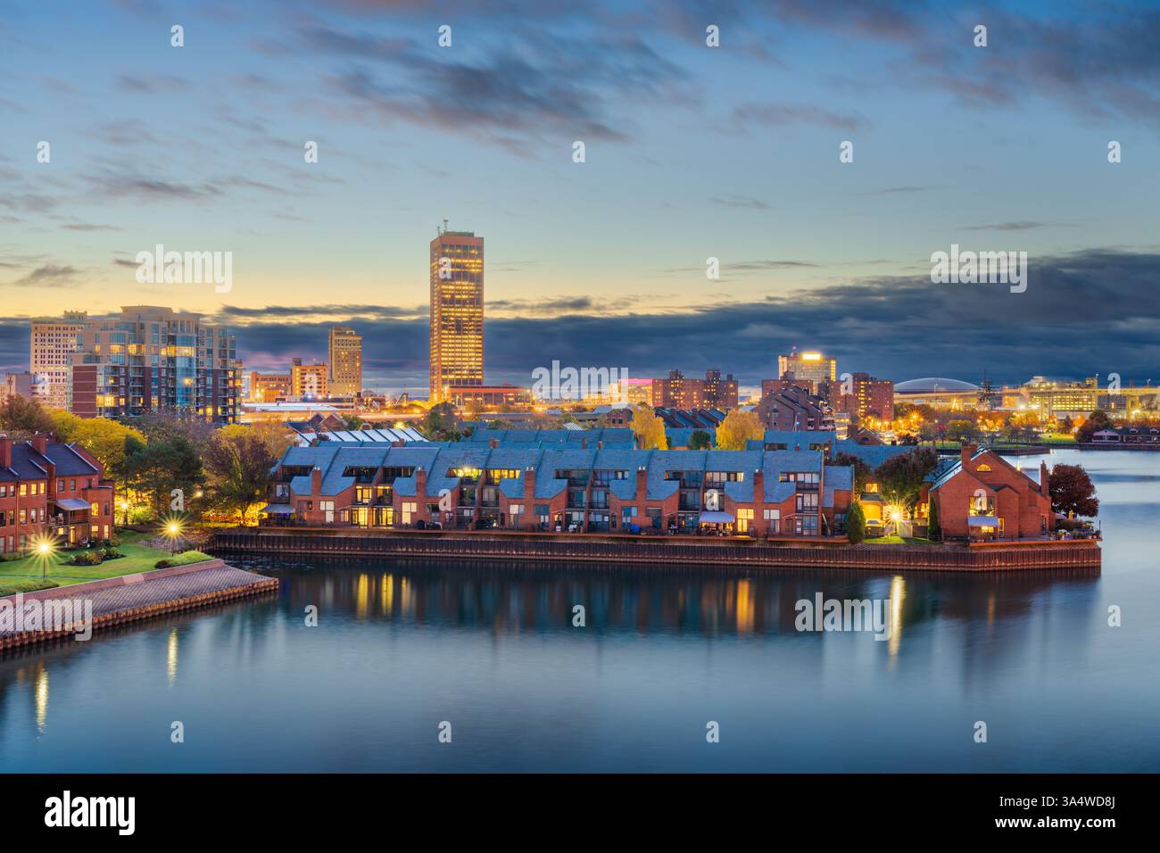 Buffalo, New York, USA downtown city skyline Stock Photo - Alamy