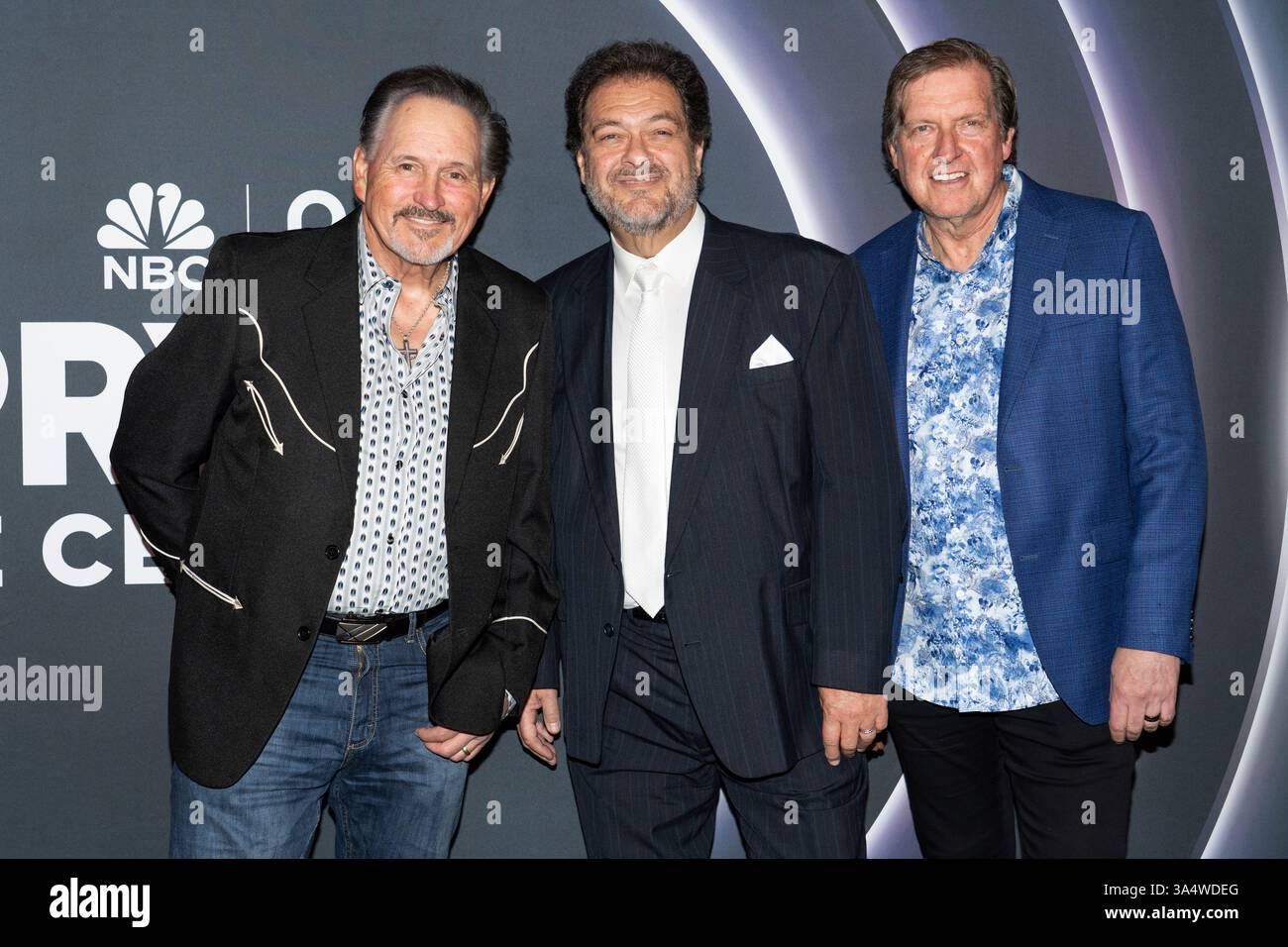Marty Roe, from left, Dana Williams and Dan Truman of Diamond Rio ...