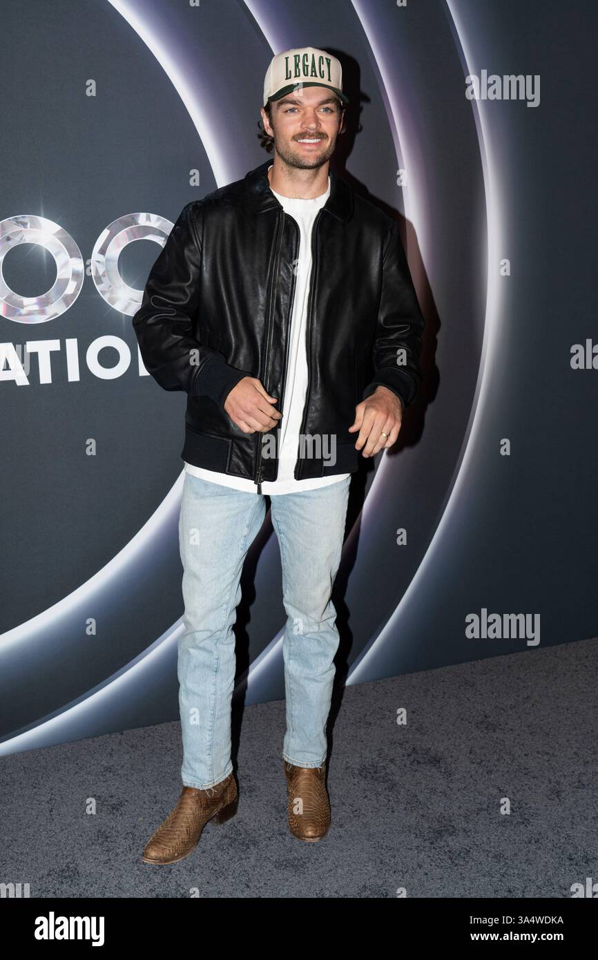 Conner Smith arrives at "Opry 100: A Live Celebration" on Wednesday, March 19, 2025, at The ...