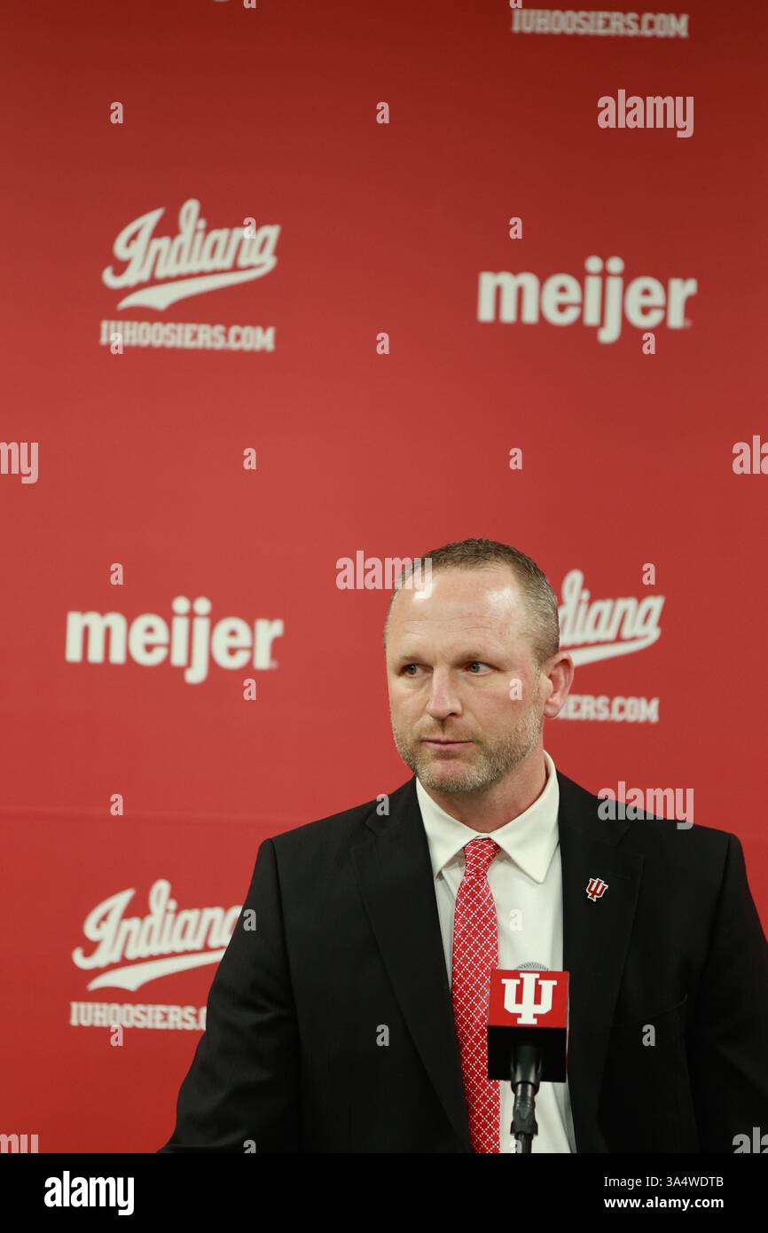 Bloomington, USA. 19th Mar, 2025. BLOOMINGTON, INDIANA - MARCH 19 ...