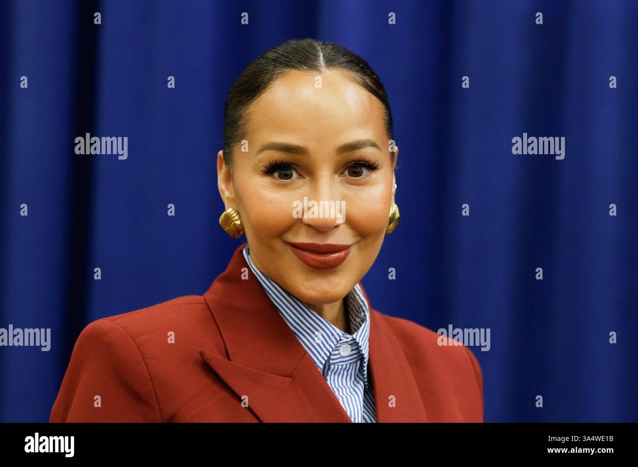 New York, United States. 14th Mar, 2025. Cast member Adrienne Bailon ...