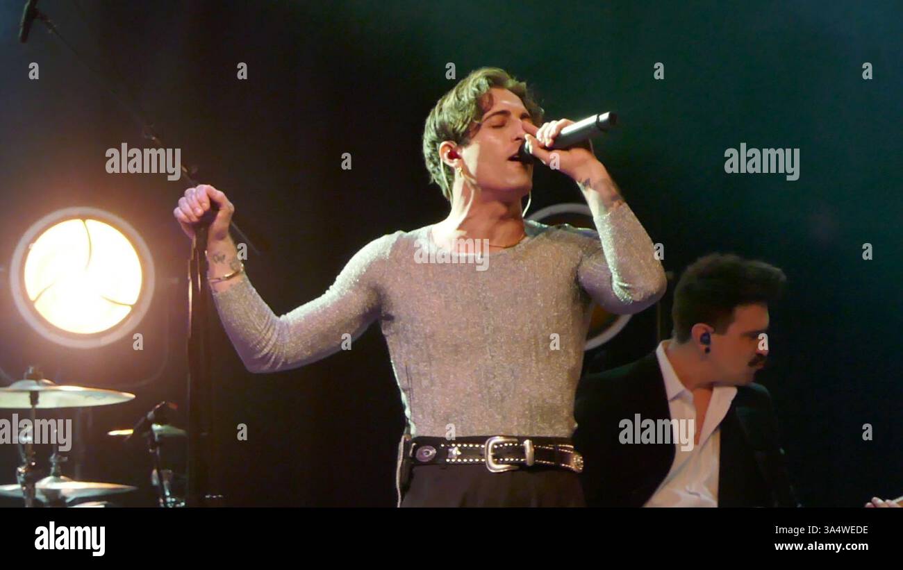 Los Angeles, California, USA 18th March 2025 Singer Damiano David ...