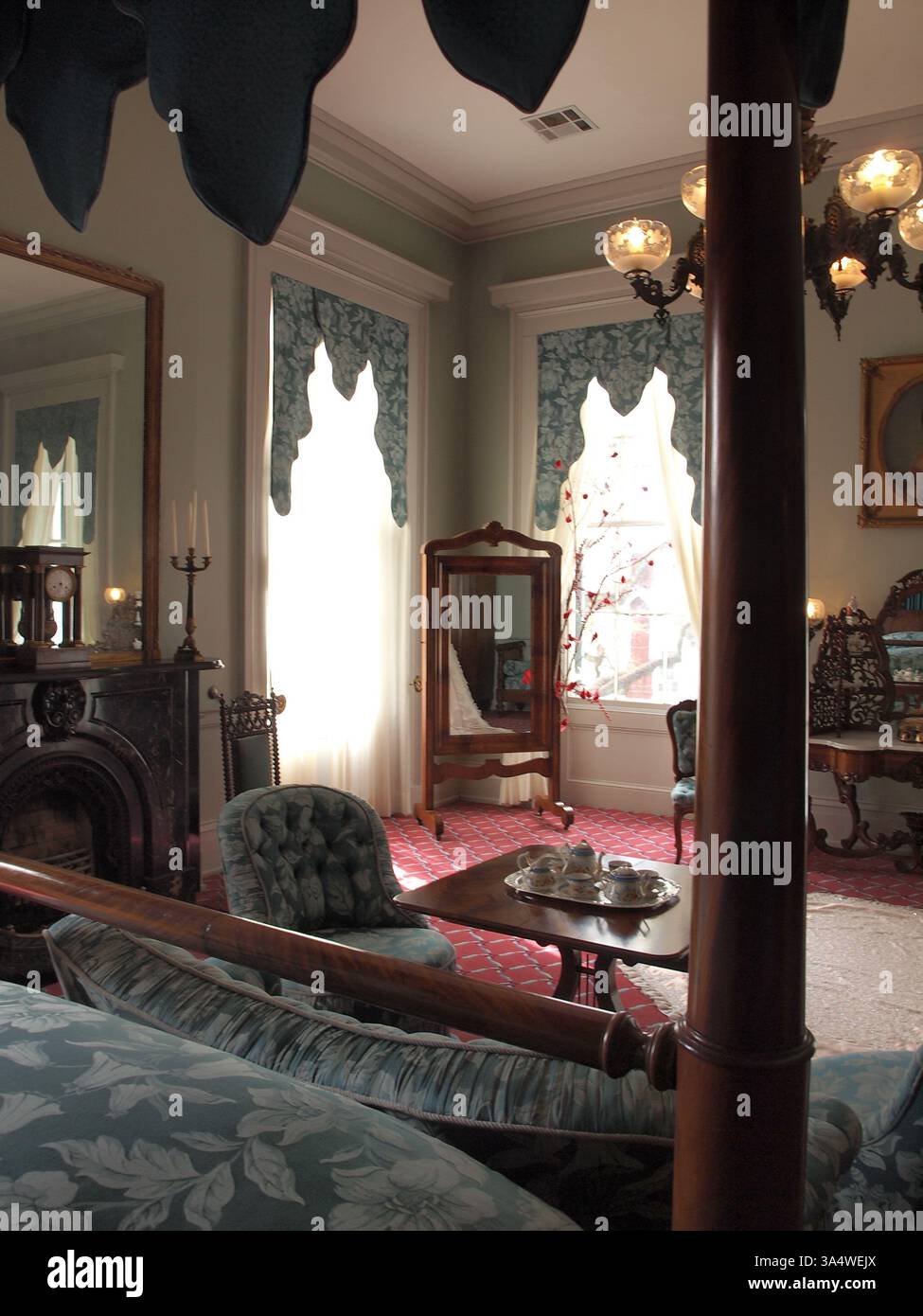 Stanton Hall home interior images in Natchez, Mississippi Stock Photo ...