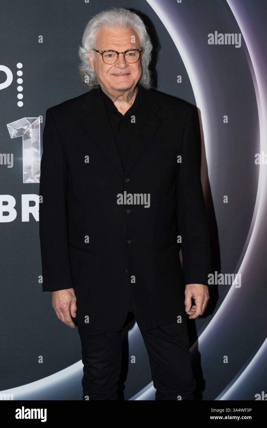 Ricky Skaggs arrives at "Opry 100: A Live Celebration" on Wednesday ...