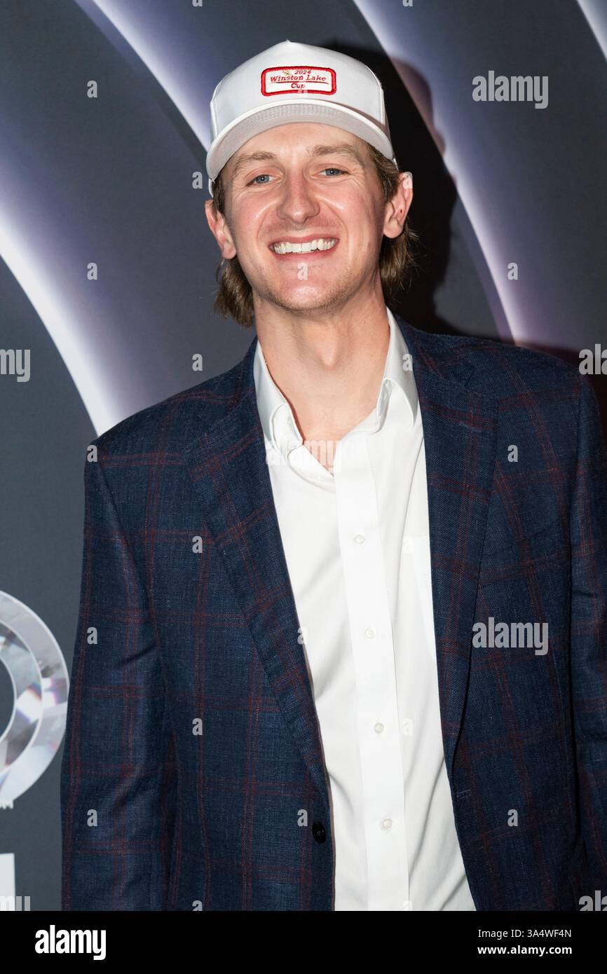 Cooper Alan arrives at "Opry 100: A Live Celebration" on Wednesday, March 19, 2025, at The Grand ...