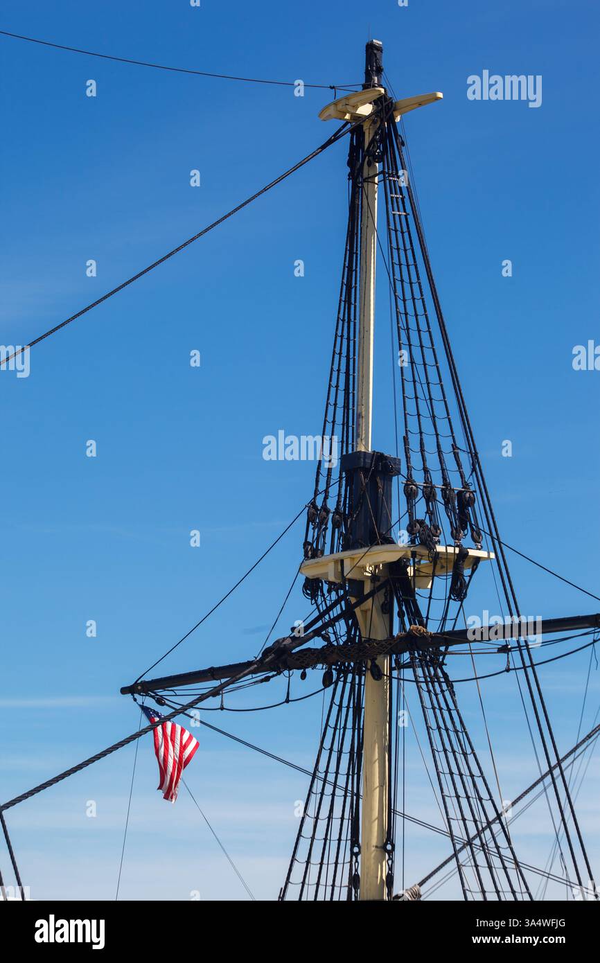 The Friendship of Salem replica of a sailign boat in Salem ...
