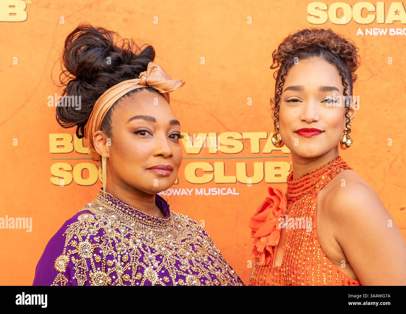 New York, NY, March 19, 2025: Natalia Venetia Belcon and Isa Antonetti ...