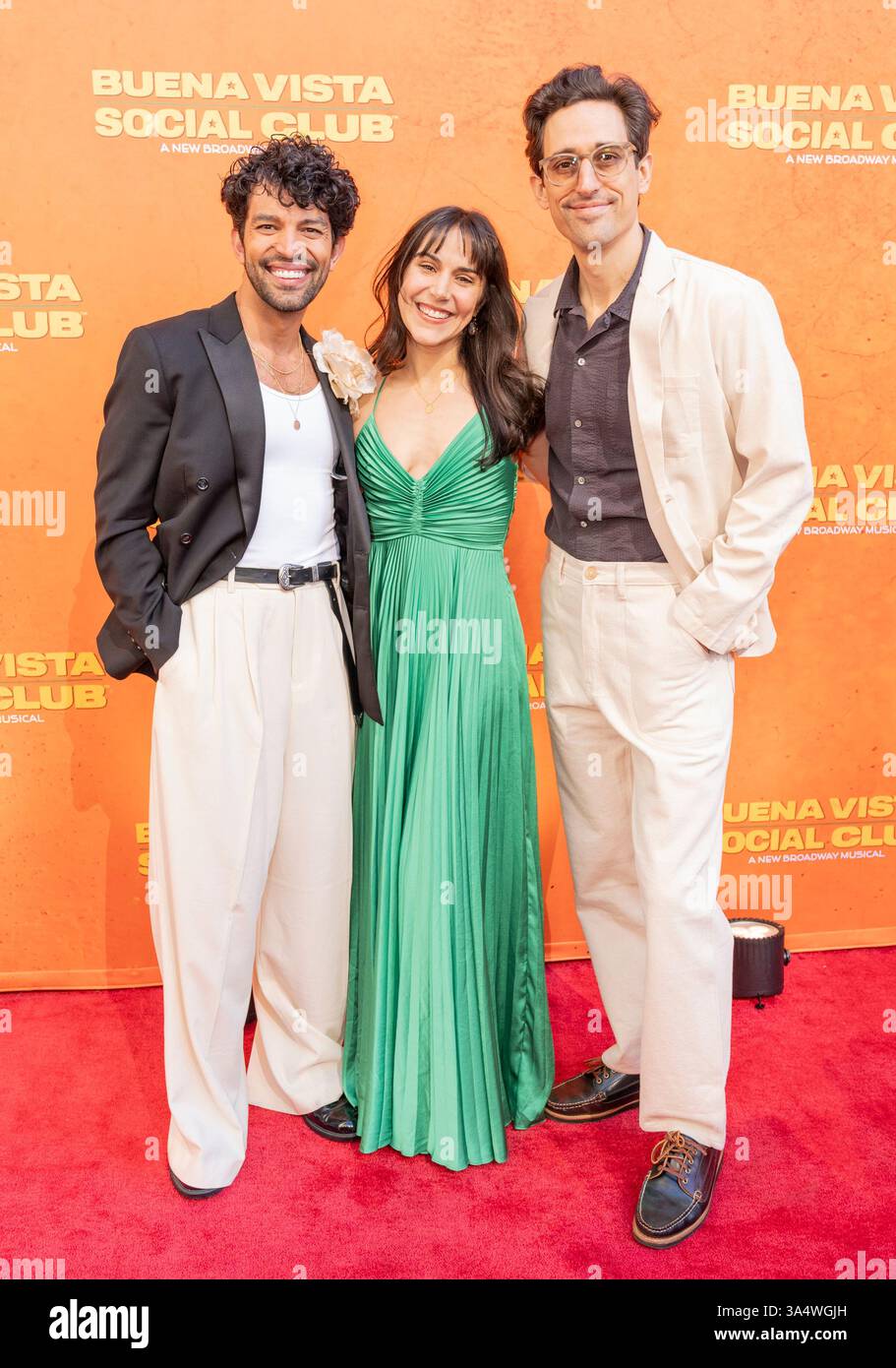New York, NY, March 19, 2025: Carlos E. Gonzalez, Justin Peck and ...