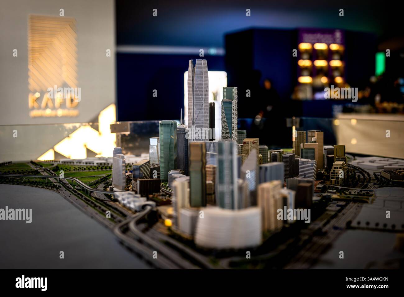 A presentation model of the KAFD (King Abdullah Financial District ...