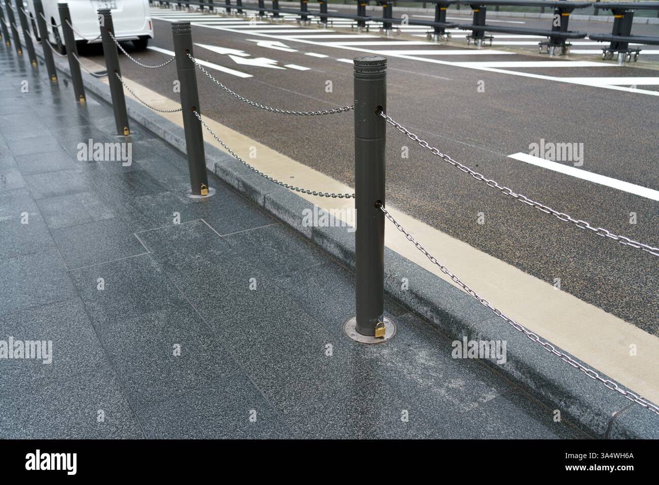 Osaka, Japan - Sep 22 2024, close-up view of quick-release road ...